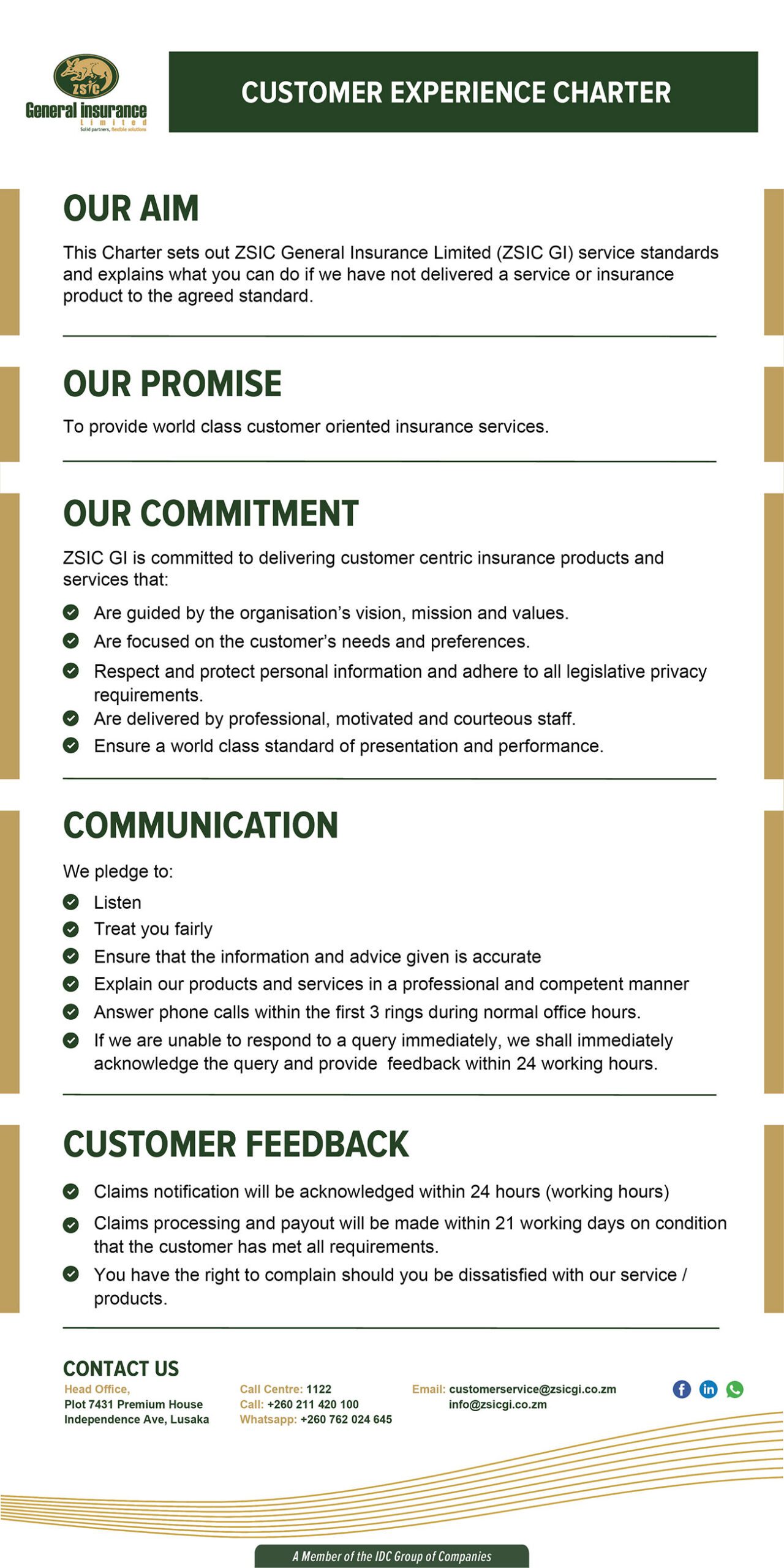 ZSIC GENERAL INSURANCE - Onbrd Solutions